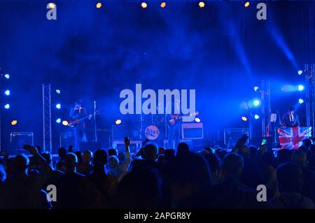 The Bitols. Beatles cover band concert in Albufeira Marina on September ...
