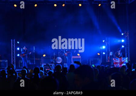 The Bitols. Beatles cover band concert in Albufeira Marina on September ...