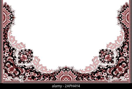 A beautiful HD border design for printing. Border design illustration ...