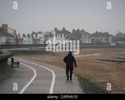 Sheerness, Kent, UK. 23rd Jan, 2024. UK Weather: four fire engines ...