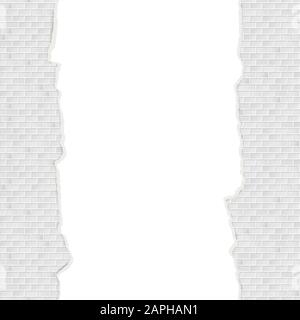 Vector seamless pattern with broken stones and stems with leaves ...