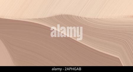banner abstract waves design with tan, dark magenta and pale violet red ...