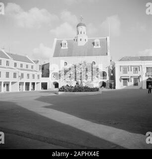 Colonial church, Willemstad, Curaçao Stock Photo - Alamy