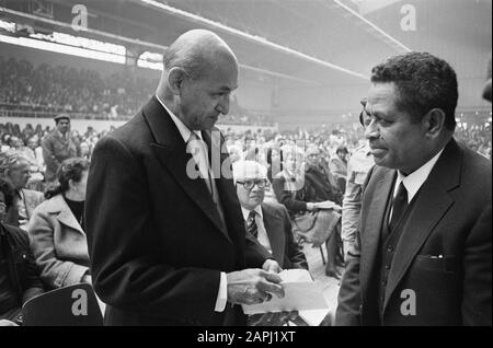 South Moluccans commemorate their independence proclamation of April 25 ...