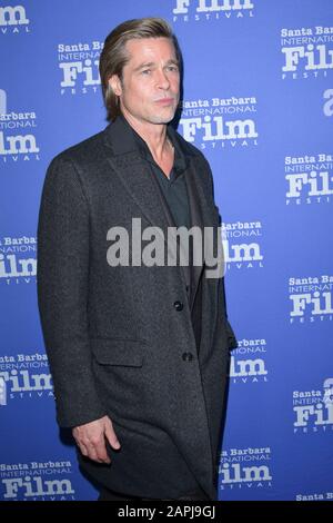 January 22, 2020, Santa Barbara, California, USA: BRAD PITT at the 35th ...
