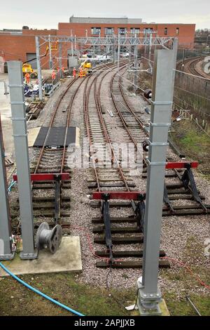 Network Rail's York Campus rail track and infrastructure training area ...