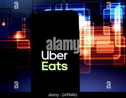 Uber Eats logo Stock Photo - Alamy