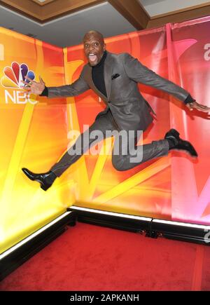 Terry Crews attends the NBC New York Press Junket at the Four Season ...