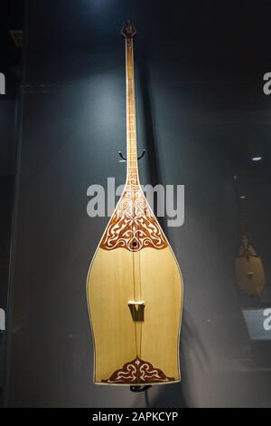 music, instrument, plucked string instruments, gogen, Japan, 19th ...