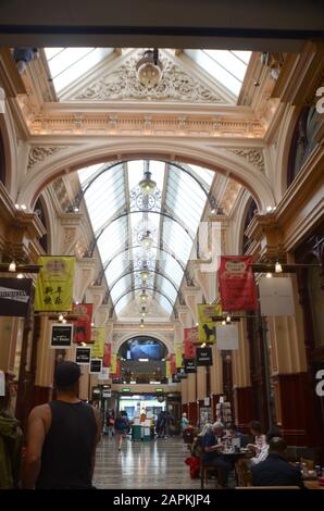 The Royal Arcade opened in 1870 and it is the first and longest ...