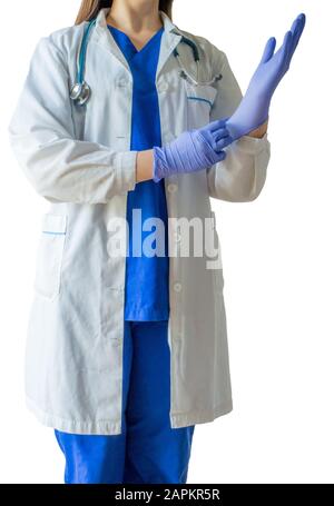 Male doctor getting the equipment ready for mammography Stock Photo - Alamy