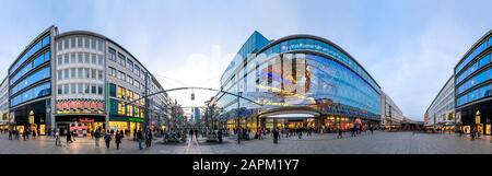 shopping street Zeil, Germany, Hesse, Frankfurt a. M Stock Photo - Alamy