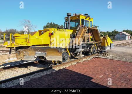Railroad track maintenance-of-way equipment. Used for repair and ...