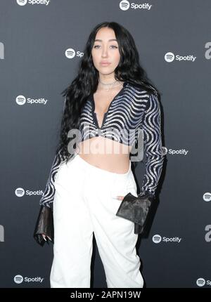 Noah Cyrus walking the red carpet at the Spotify Hosts "Best New Artist ...