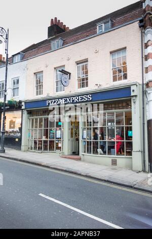 Pizza Express, Hampstead, London Stock Photo - Alamy
