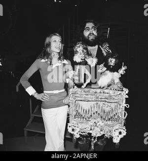 Mouth and McNeal rehearsing for the National Song Contest The duo ...