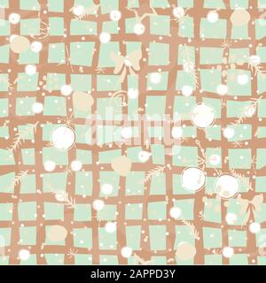 Beautiful seamless repeating winter pattern. Vector Illustration Stock ...