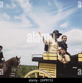 Princess Beatrix at the opening of the Prince Claus Bridge in Dordrecht ...