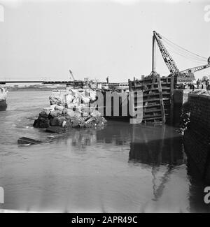 Recovery: Ports Reconstruction Flushing. Repair work on a port ...