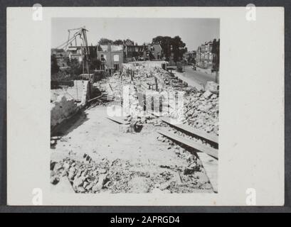 Devastations 1940 Netherlands - A t/m Q Groningen 1945 (series HL) .The ...