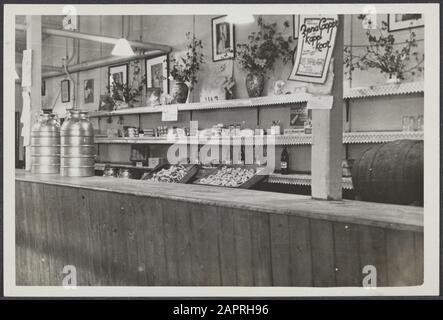 War Miscellaneous Canteen and recreation rooms in the Dutch army camp ...