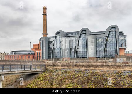 EC1 Łódź Power Plant, converted into a Planetarium in Lodz, Poland ...