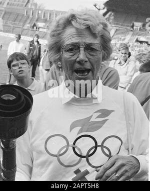 Fanny Blankers-Koen, a Dutch athlete, was a prominent figure in track ...