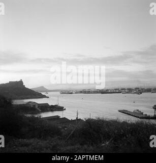 The Isla refinery on the Schottegat in Curacao ca. October 1, 1955 ...