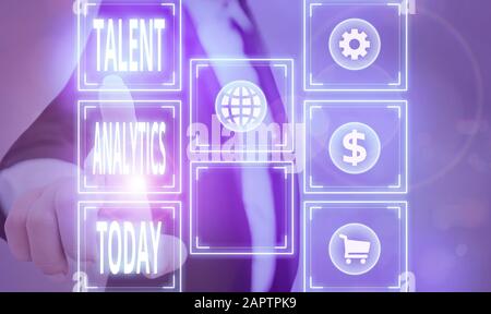 Handwriting text Talent Analytics, Business approach the enhancement of ...