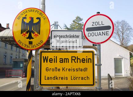 Weil am Rhein. 24th Jan, 2020. Weil am Rhein - Germany, January 24 ...