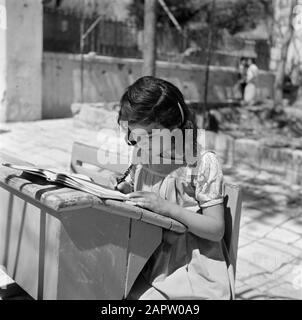 Israel 1948-1949: orphanage Jerusalem Dormitory of an orphanage Date ...