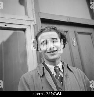 Spivs in Soho, London Portrait of the son of Paddy Annotation: Spiv is ...
