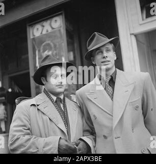 Spivs in Soho, London Portrait of the son of Paddy Annotation: Spiv is ...