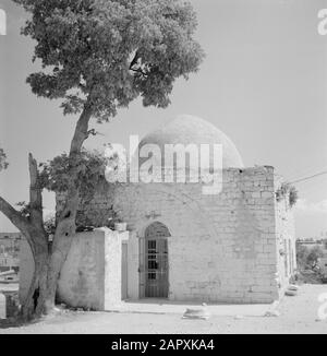 A view of a synagogue in Safed, Israel, showcasing its architectural ...