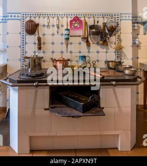 Interior of the Art Nouveau Museum in Riga, Latvia Stock Photo - Alamy