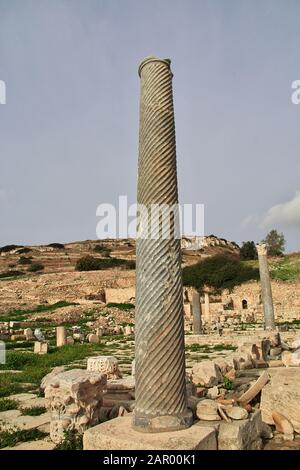 Ruins of ancient Amathus in Limassol. Cyprus Stock Photo - Alamy