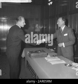 Annual Tex Prize award by Dr. H. L. Schroder to G. H. Abeln and J ...