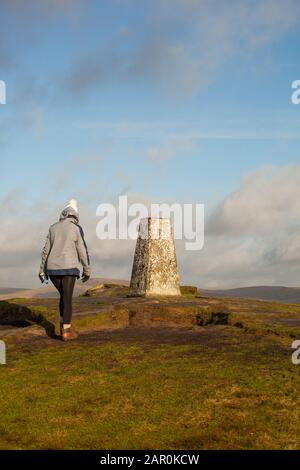 A triangulation station, also known as a triangulation pillar ...
