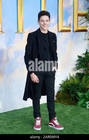 Harry Collett attends the "Dolittle" Special Screening at Cineworld ...
