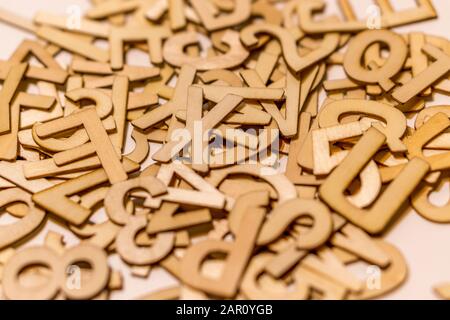 Letter S made of salad Stock Photo - Alamy