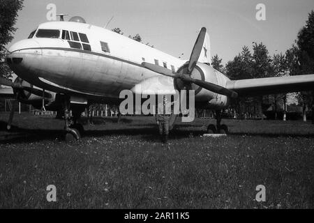 The Ilyushin Il-14 is a Soviet twin-engine transport aircraft ...