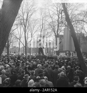 Commemoration February strike 1941, overview during commemoration Date ...