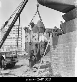 Monument to merchant sailors who died during WWII, Amsterdam, the ...