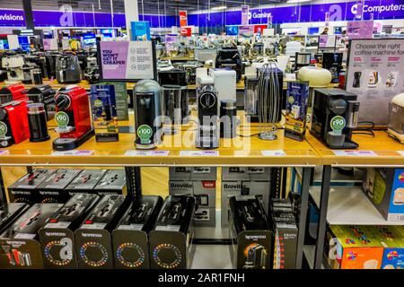 inside electrical retailer store Stock Photo - Alamy