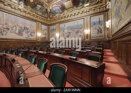 The Conseil d'Etat, a government building in Paris, France Stock Photo ...