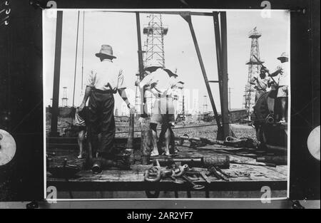 Tarakan (1945) Whole or partially destroyed oil fields on Tarakan ...