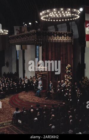Overview of Knights Hall at Prinsjesdag 1968 Overview of the Knight ...