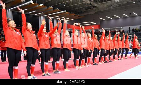 Columbus, Ohio, USA. 25th Jan, 2020. Ohio State Buckeyes Alexis Hankins ...
