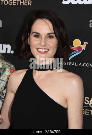 Michelle Dockery attends the G'Day USA 2020 held at the Beverly ...