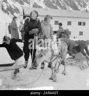Stay of Queen Juliana and Prince and Princess Sankt Anton /Klosters ...